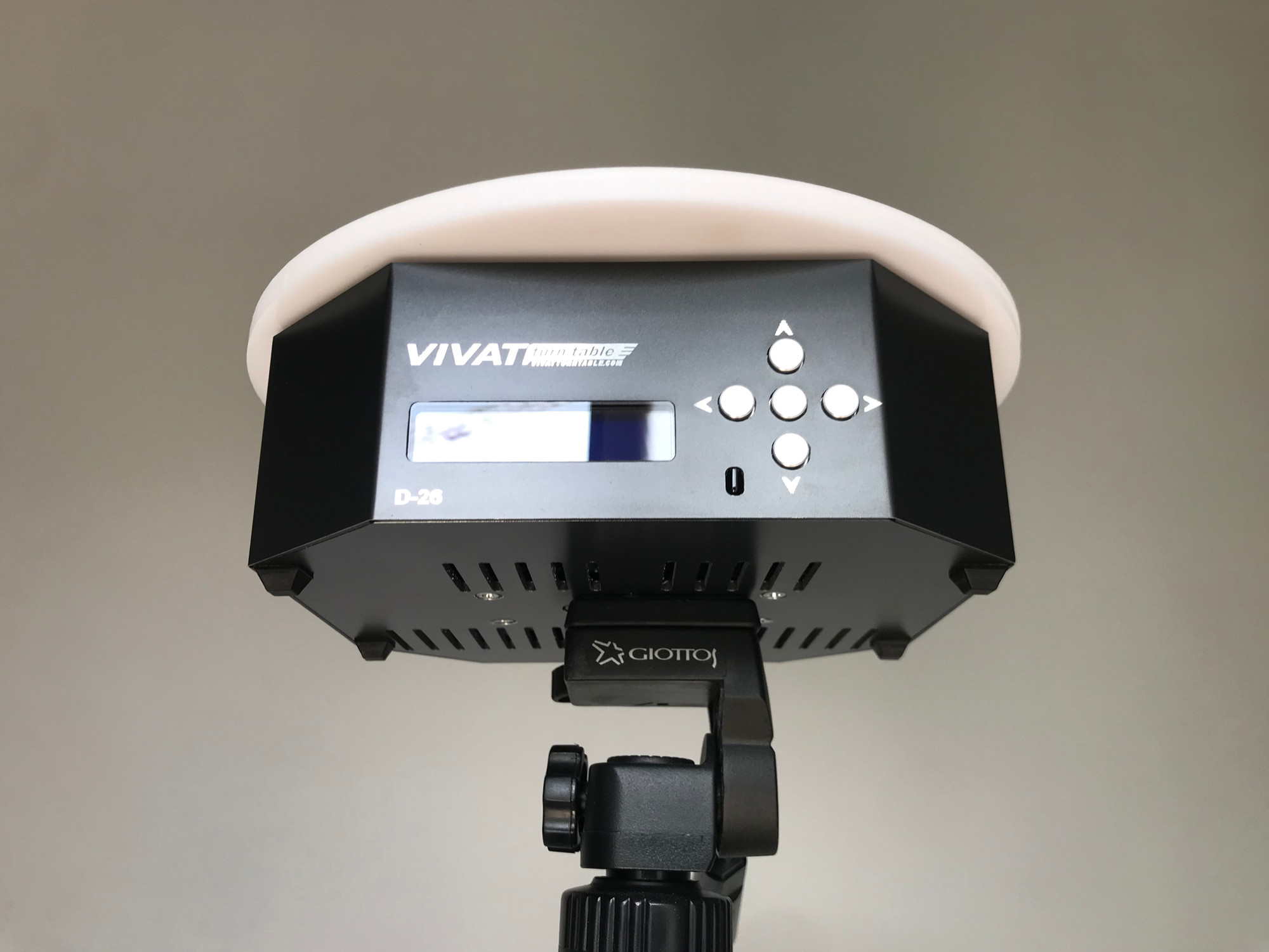 D-26 Turntable for 360 Product Photography by VIVAT