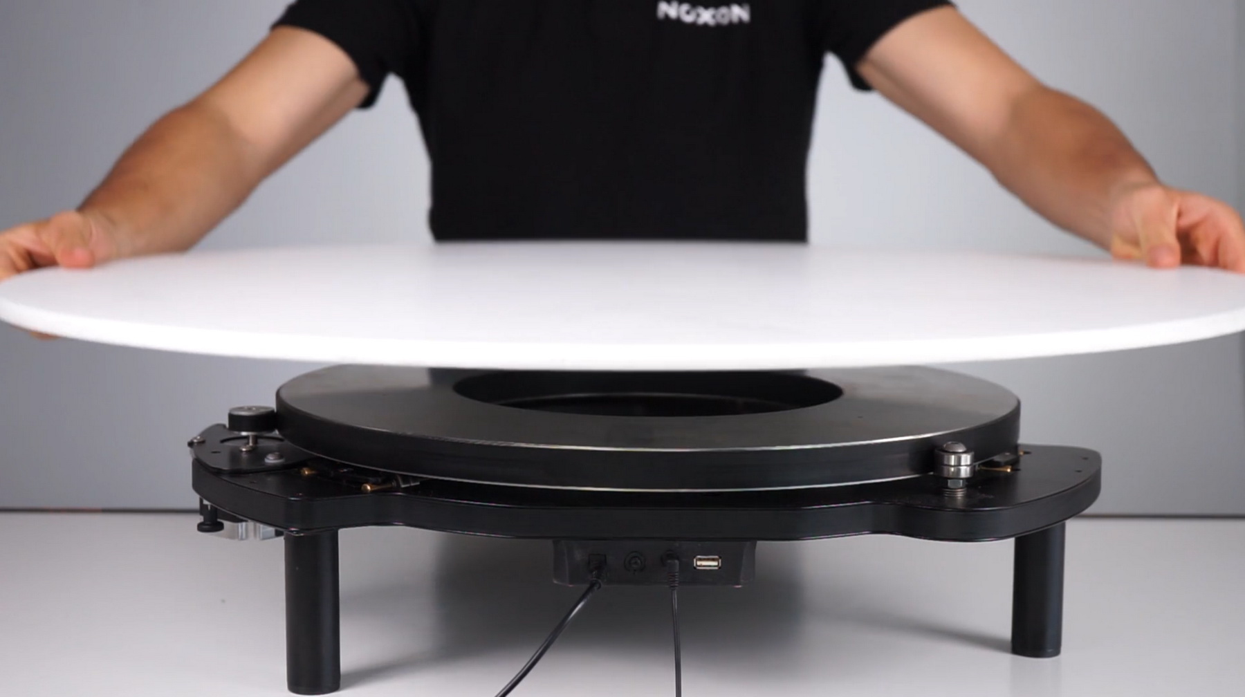WebRotate 360 Adds Integration with NOXON's 360 Photography Turntable