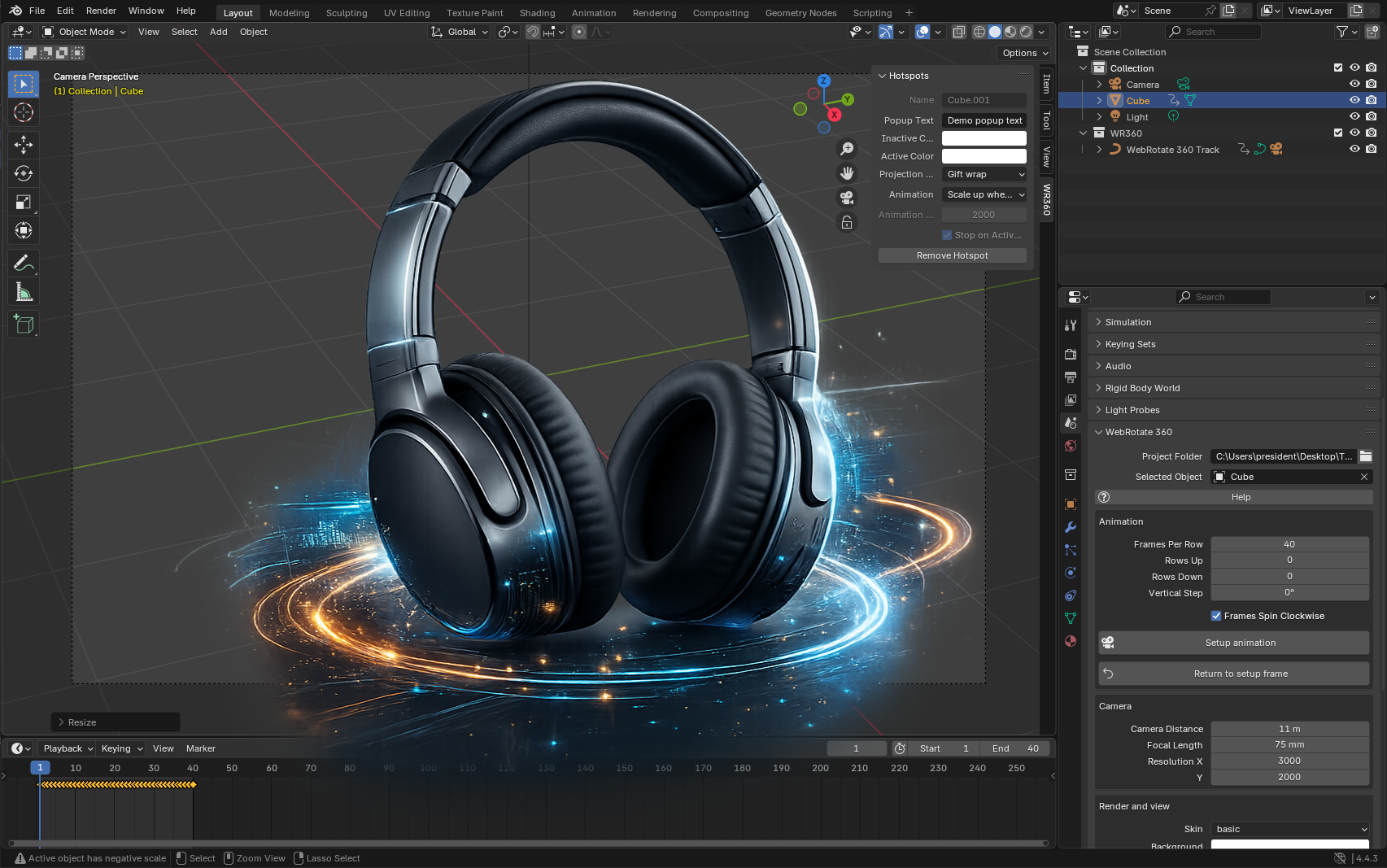 Accelerate Your Blender Workflow with WebRotate 360 Turntable Animator